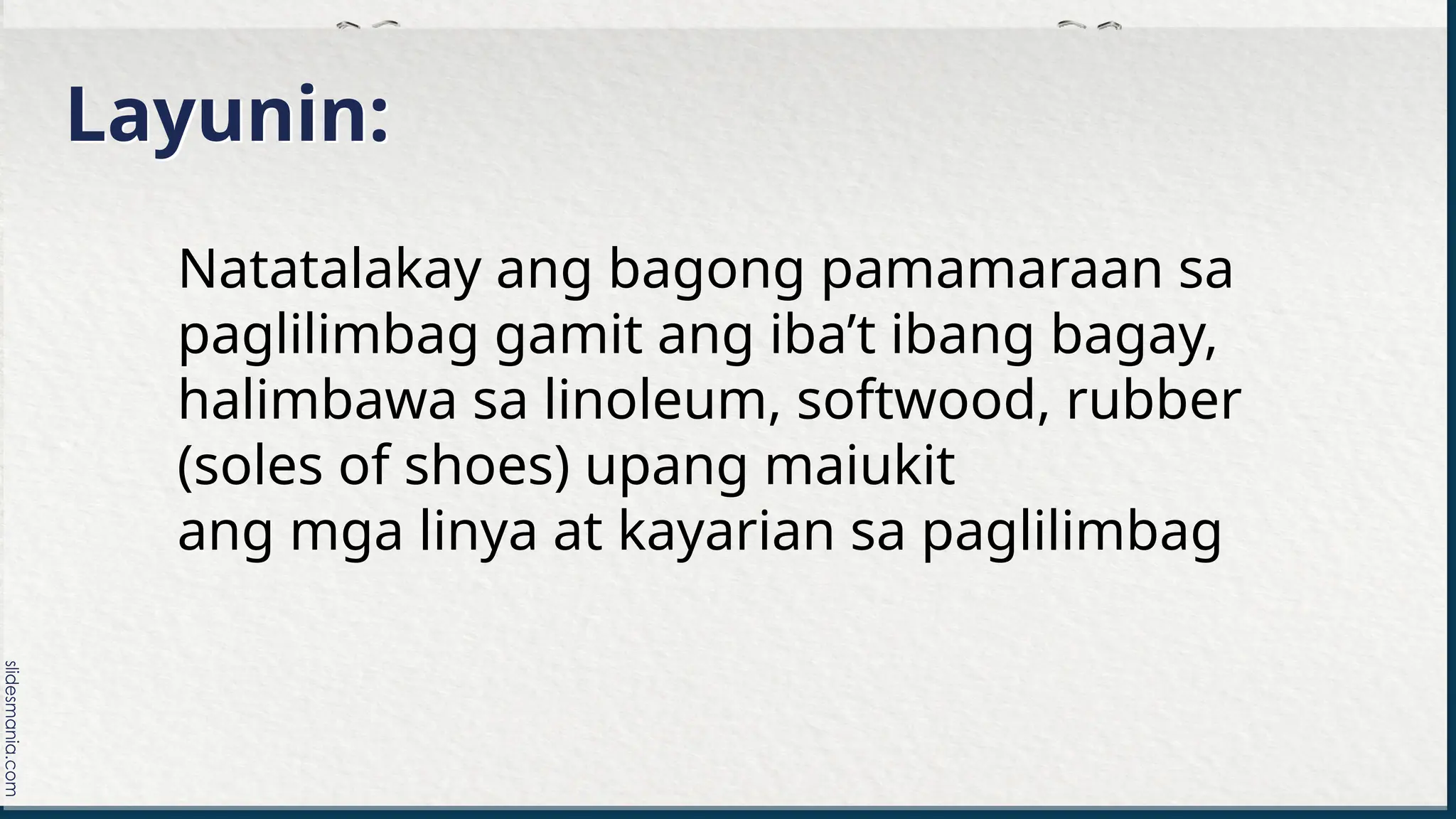 MAPEH-ARTS-5-PAGLILIMBAG AT ANG IBAT-IBANG URI-Q3-W1.pptx