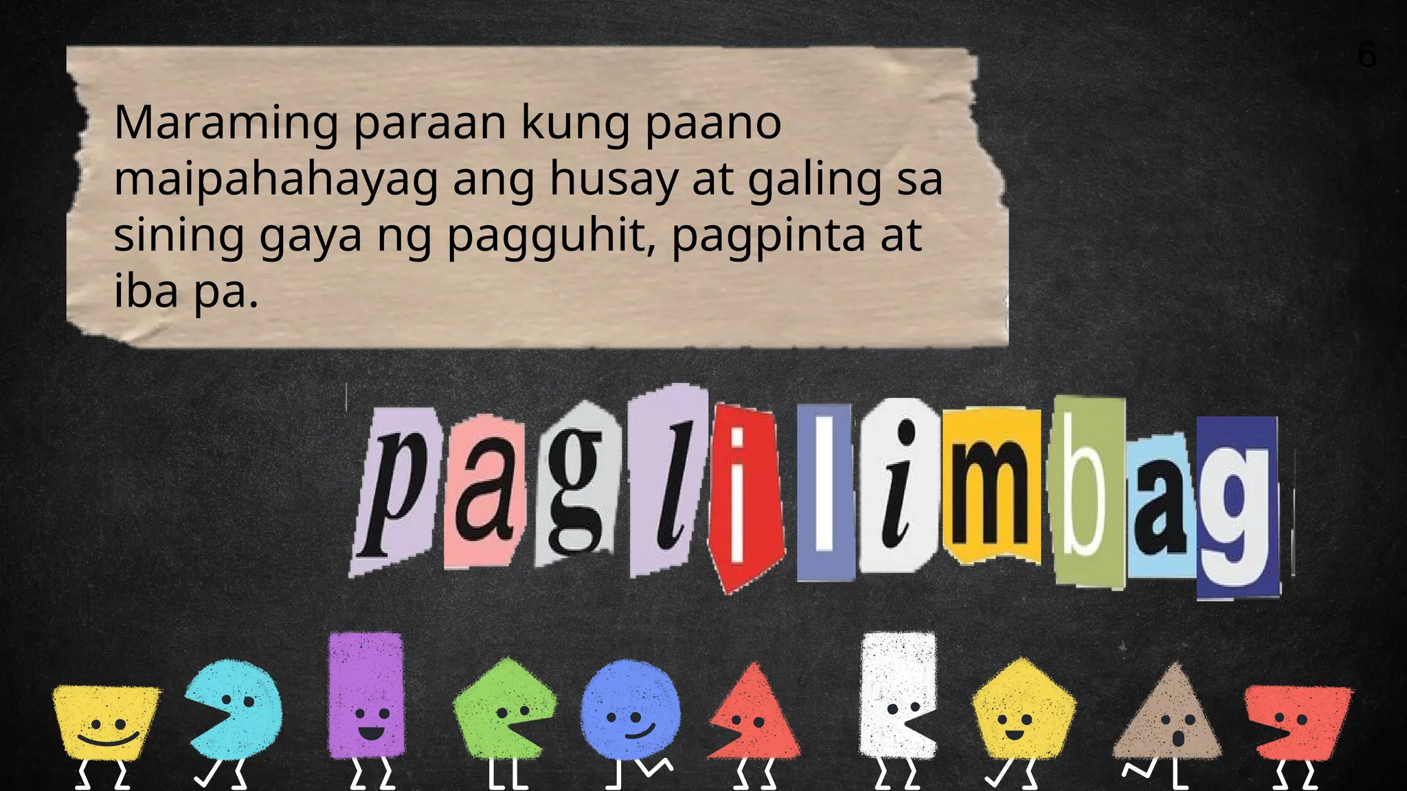 MAPEH-ARTS-5-PAGLILIMBAG AT ANG IBAT-IBANG URI-Q3-W1.pptx