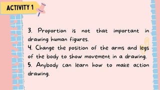 ACTION DRAWING ARTS PPT LESSON 2 IN MAPEH | PDF