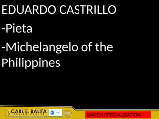 MAPEH CARL BALITA MAPEH REVIEWER ARTS-- | PPTX