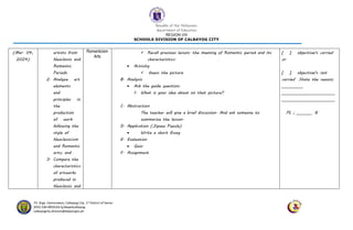 WLL ARTS - Mapeh week 6 quarter 3.docx