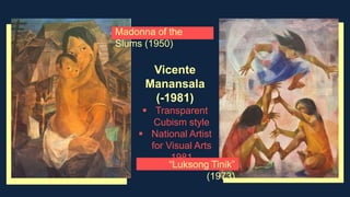 Arts philippine art movement | PPTX