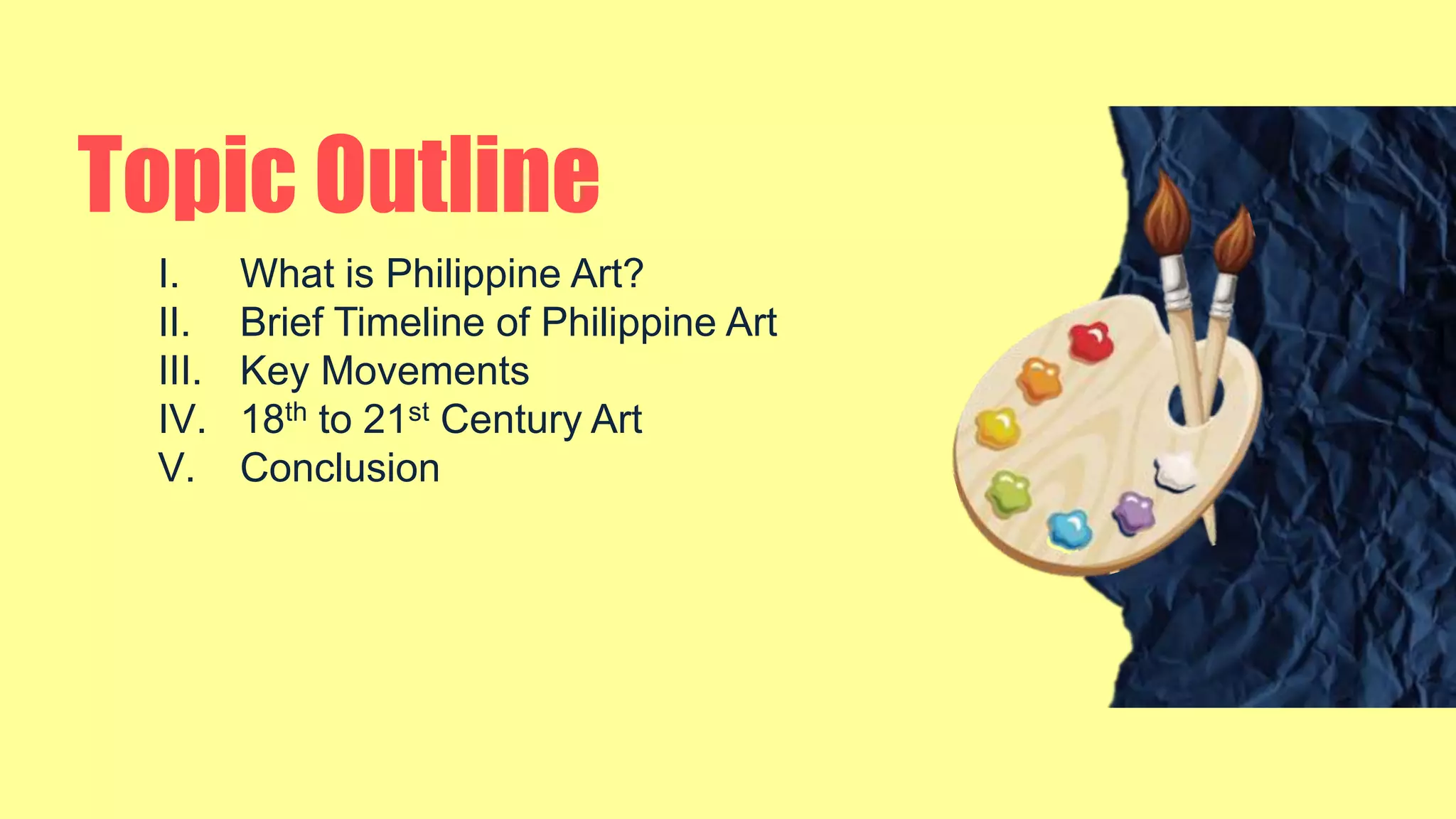 Philippine Art Movements | PPTX