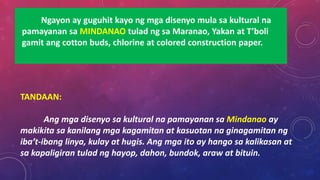 ARTS-Q1-W5-Aralin 3 | PPTX