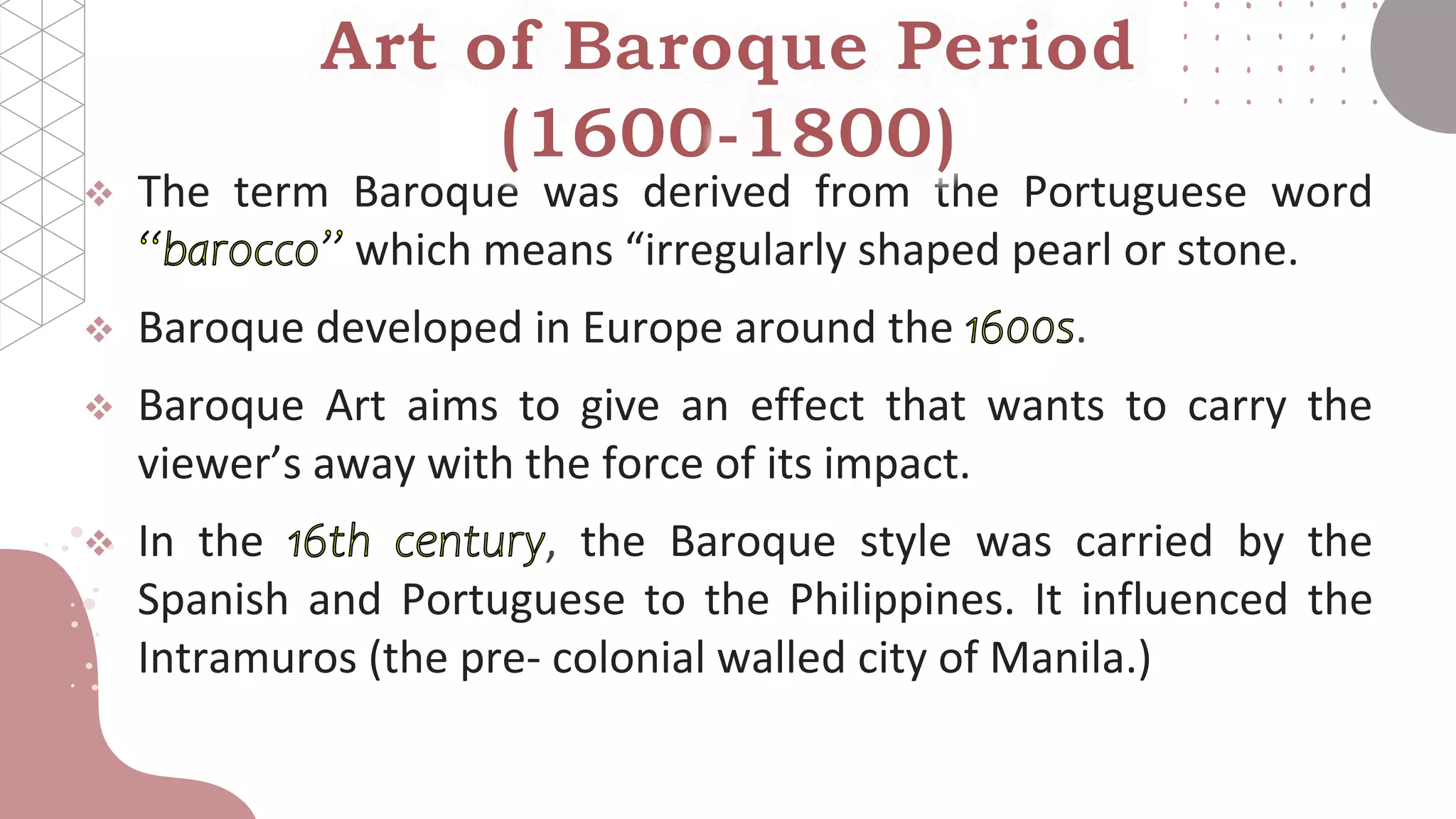 ARTS - QUARTER II (GRADE 9).pptx