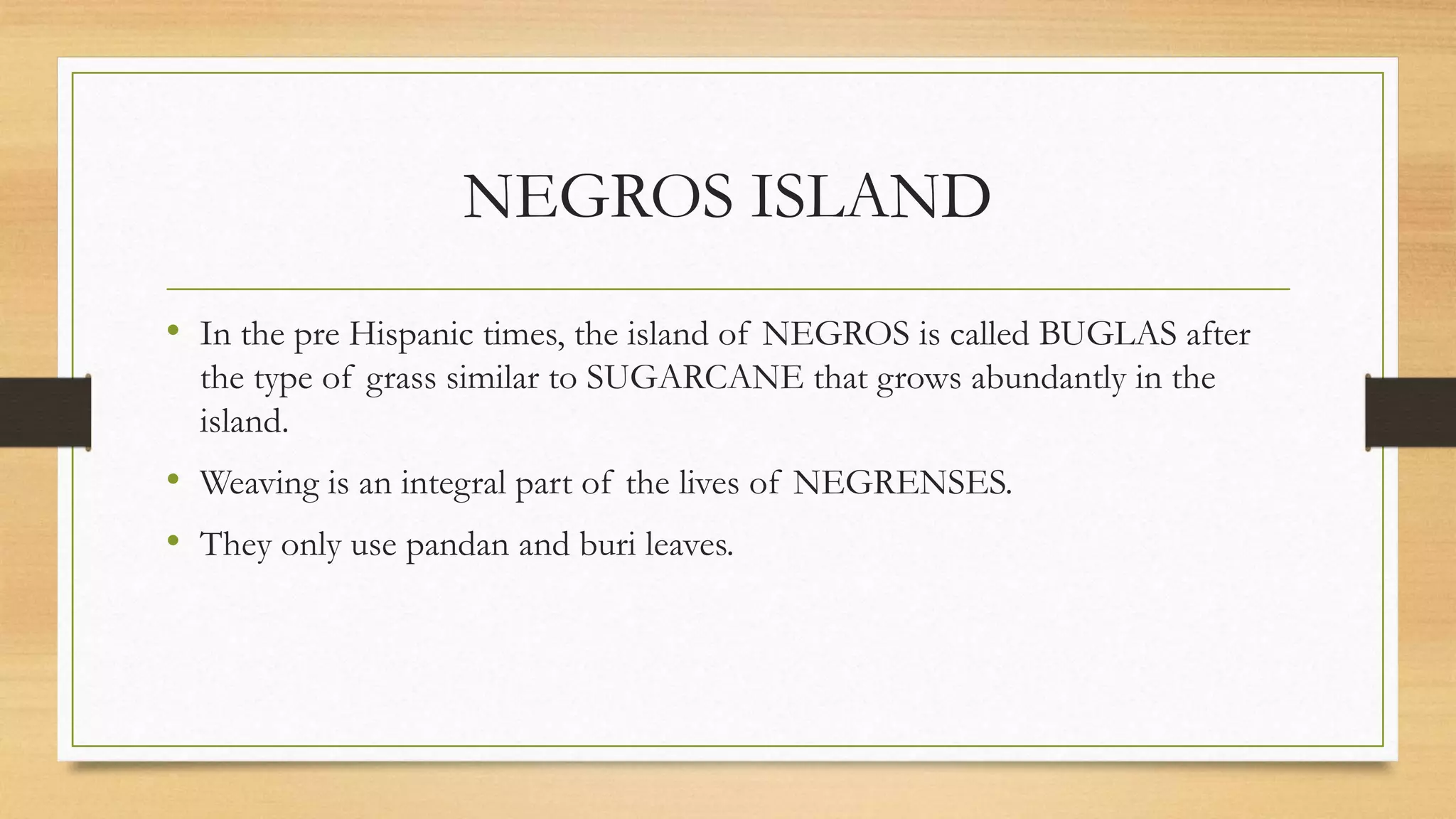 GRADE 7 ARTS AND CRAFTS OF VISAYAS | PPTX