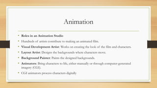 MAPEH: Grade 10 ARTS: ANIMATION & MEDIAS.pptx
