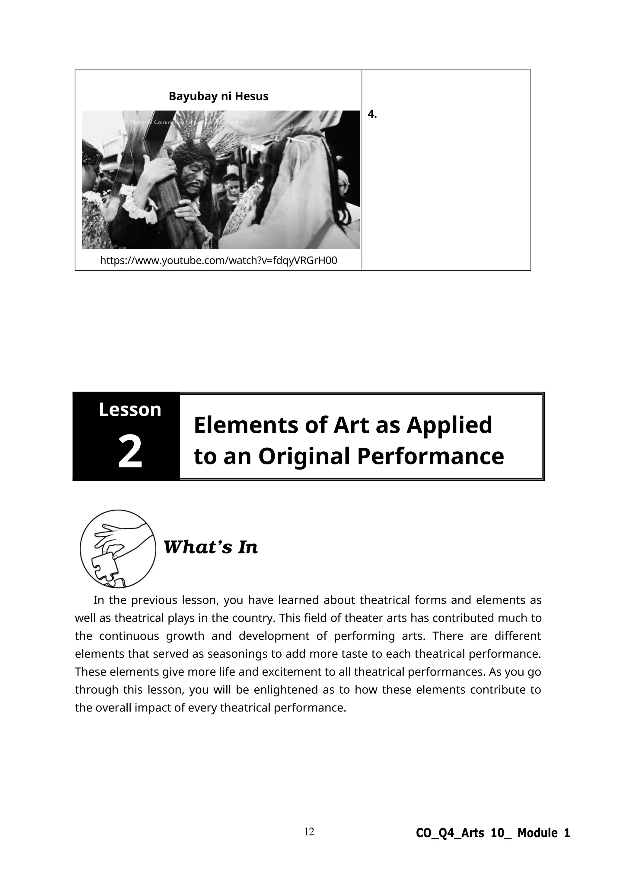 ARTS MAPEH 10-QUARTER 4-MODULE 1(1).DOCUMENTS | DOCX