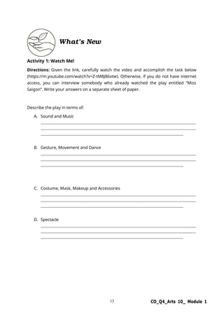 ARTS MAPEH 10-QUARTER 4-MODULE 1(1).DOCUMENTS | DOCX