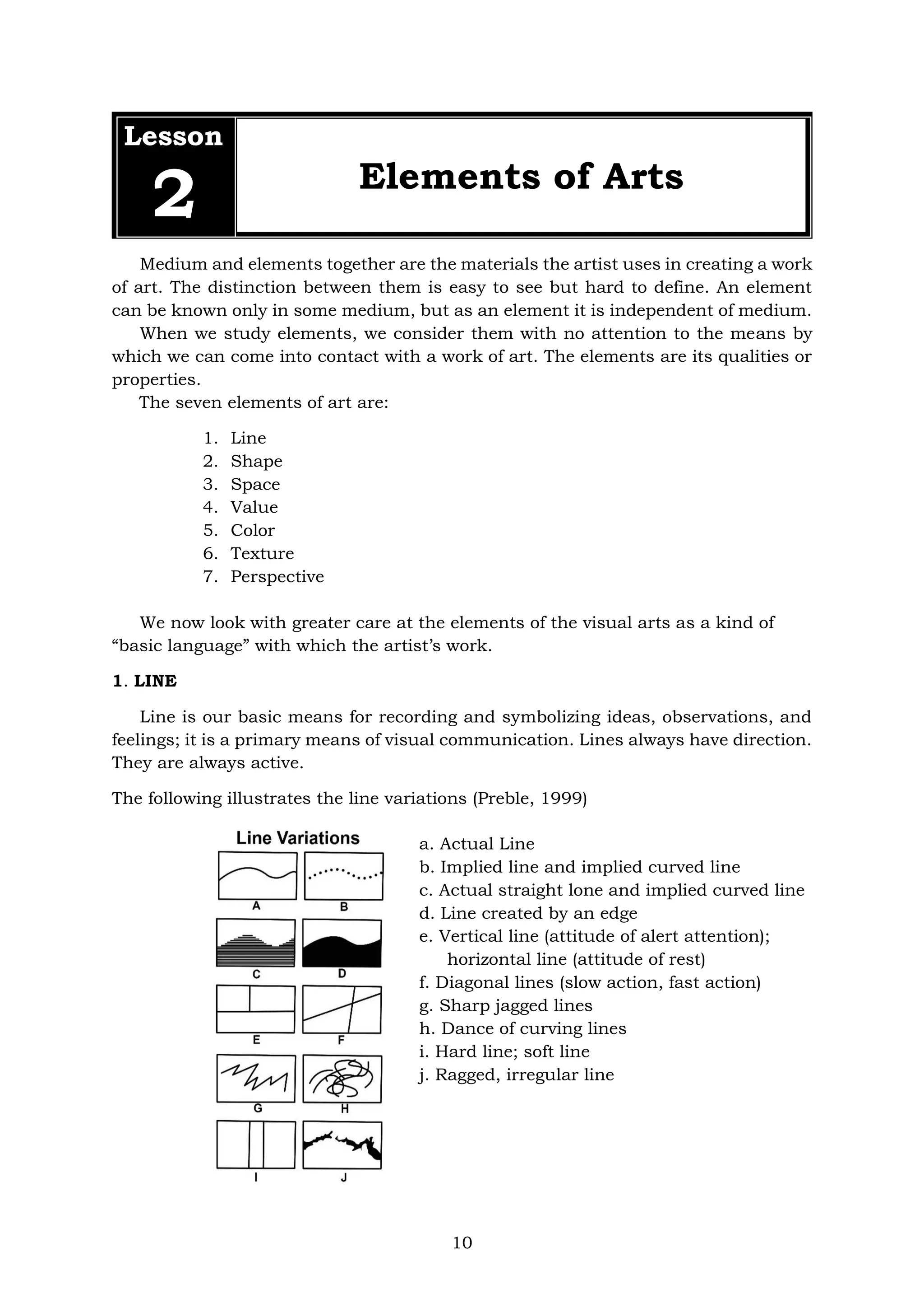 Arts10 q1 mod1_principles-of-design-and-elements-of-arts_content1 | PDF