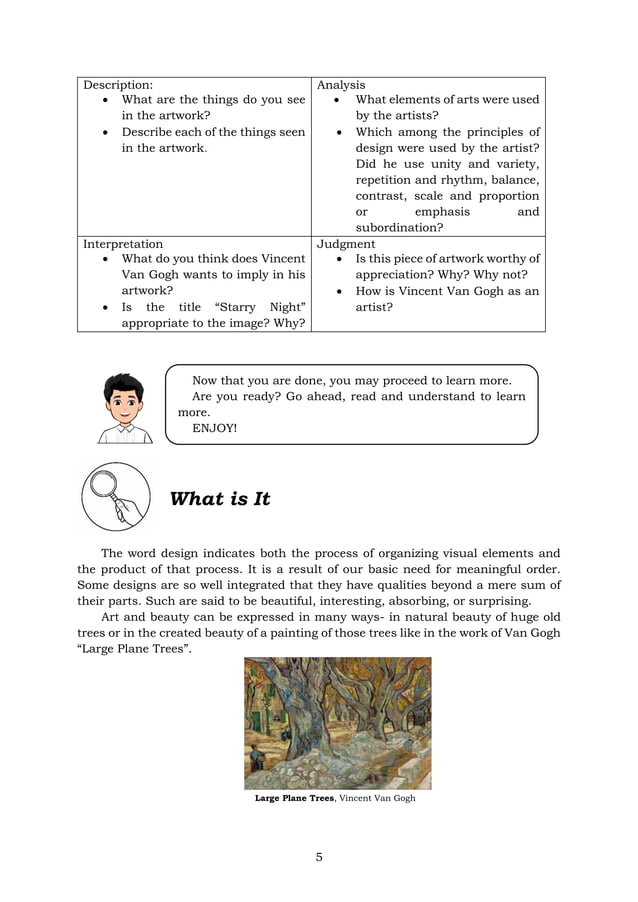 Arts10 q1 mod1_principles-of-design-and-elements-of-arts_content1 | PDF