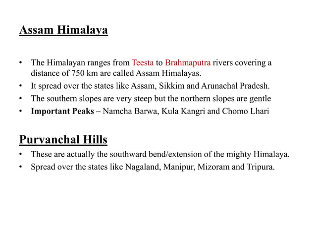 Physical features of India- Himalayan mountains.pptx