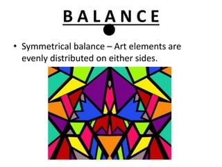 Balance Art Principle