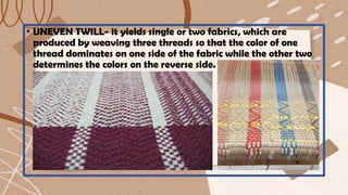 ARTS 1ST QUARTER FABRICS AND FABRICDESIGN | PPT