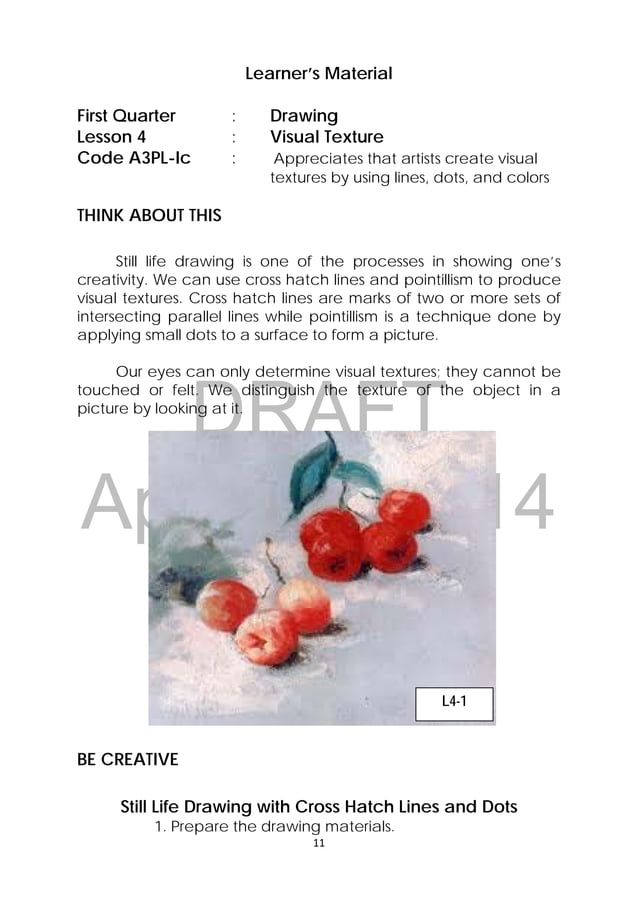 Grade 3 Arts Learners Module | PDF | 3-D Graphics | Computer Software ...