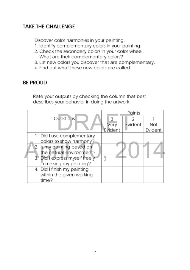 Grade 3 Arts Learners Module | PDF | 3-D Graphics | Computer Software and Applications