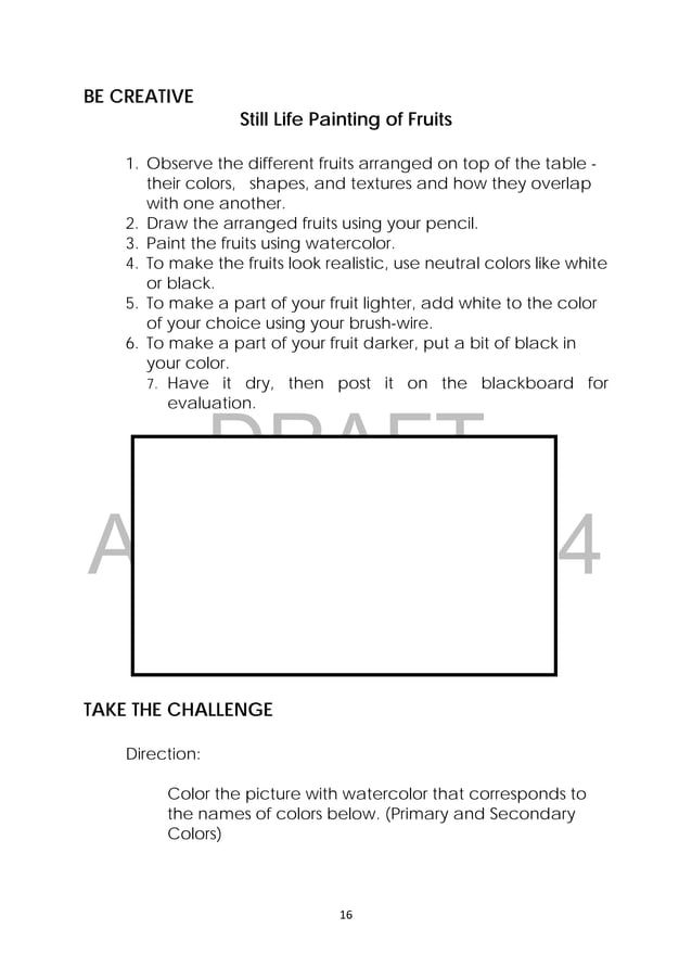 Grade 3 Arts Learners Module | PDF | 3-D Graphics | Computer Software ...