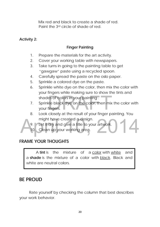Grade 3 Arts Learners Module | PDF | 3-D Graphics | Computer Software and Applications