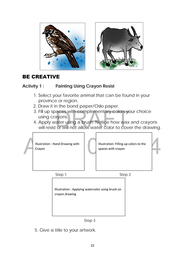 Grade 3 Arts Learners Module | PDF | 3-D Graphics | Computer Software and Applications