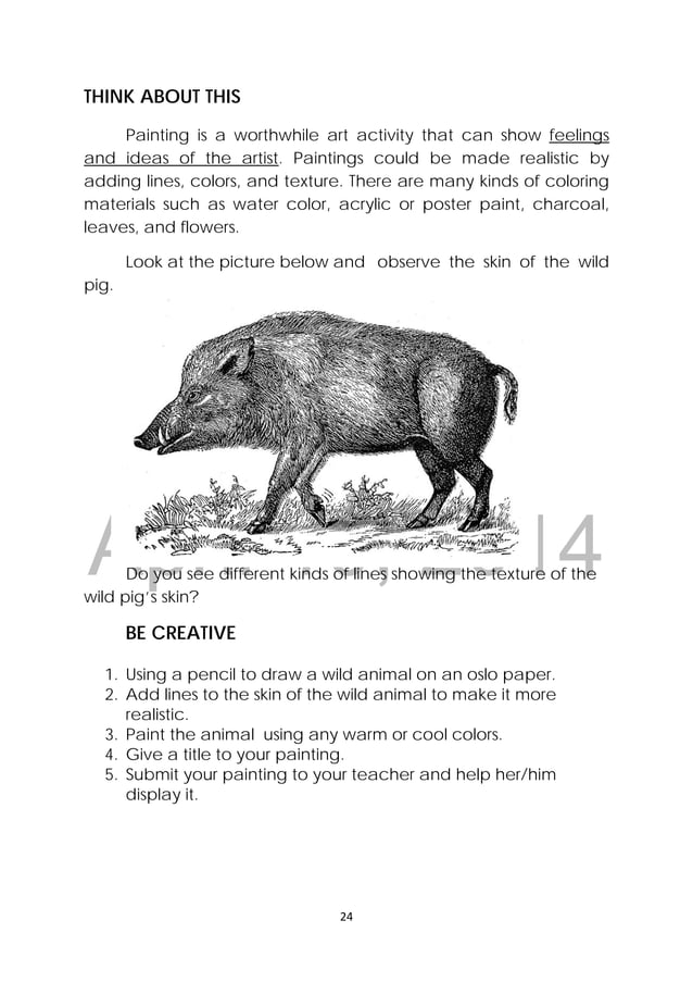 Grade 3 Arts Learners Module | PDF | 3-D Graphics | Computer Software ...