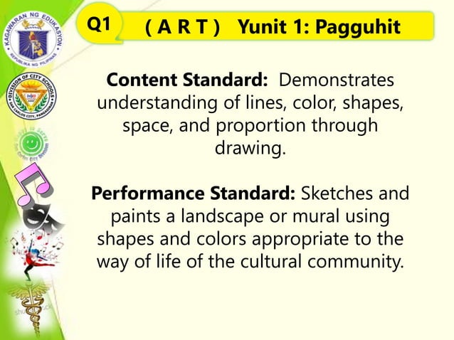 Arts Grade 4 1st Quarter Lesson 1 | PPTX