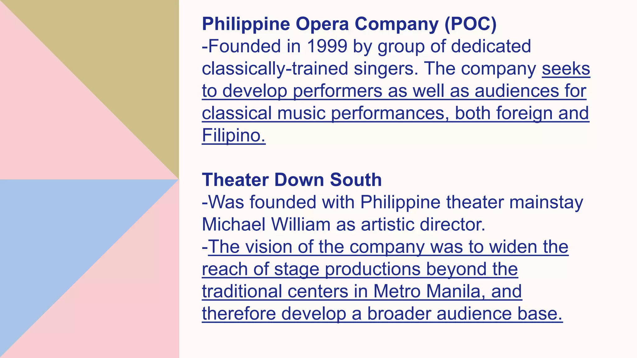 original performance with the use of media | PPTX