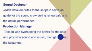 original performance with the use of media | PPTX