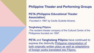 original performance with the use of media | PPTX