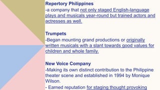 original performance with the use of media | PPTX