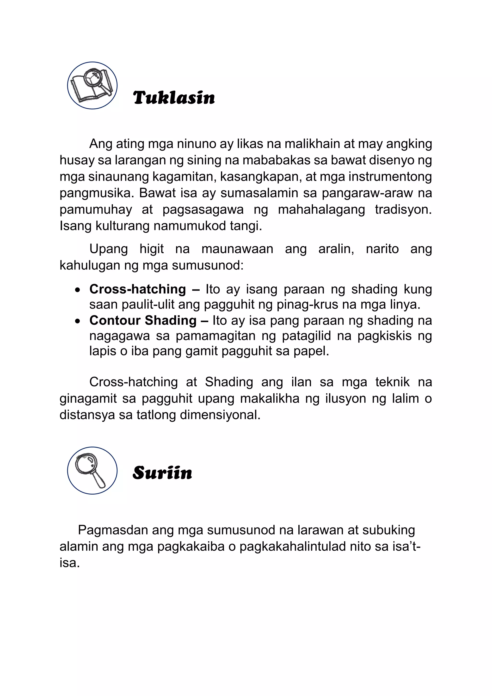 Arts5 q1-lc2 (angat district) | PDF