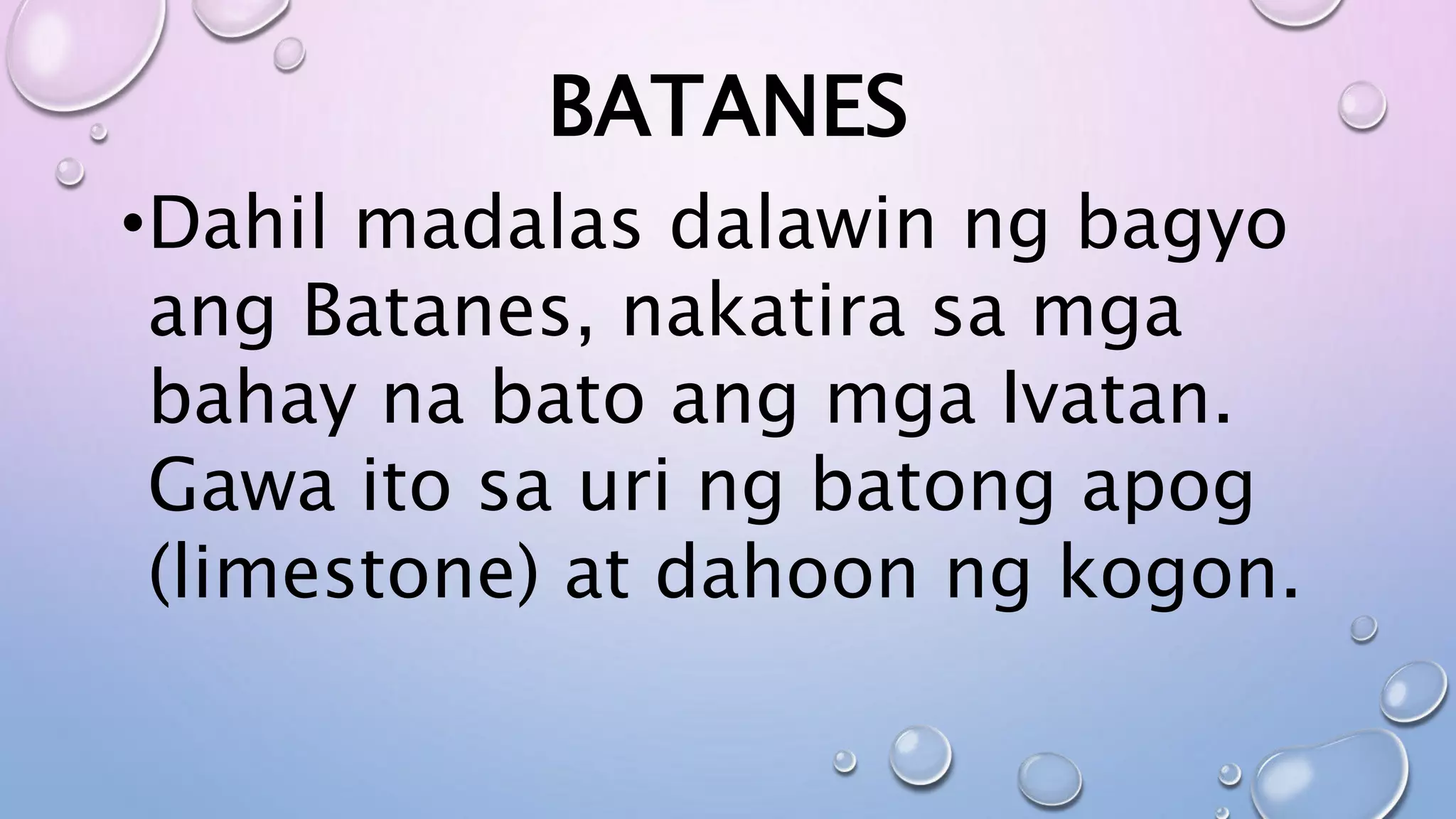 Sining 5 Quarter 2 Aralin 2 - Ang Kagandahan ng Batanes sa Isang ...