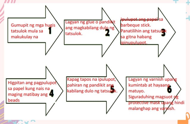 Arts 5 Quarter 4 Week Mga Kagamitan sa Paggawa ng Dimensiyonal Craft.pptx