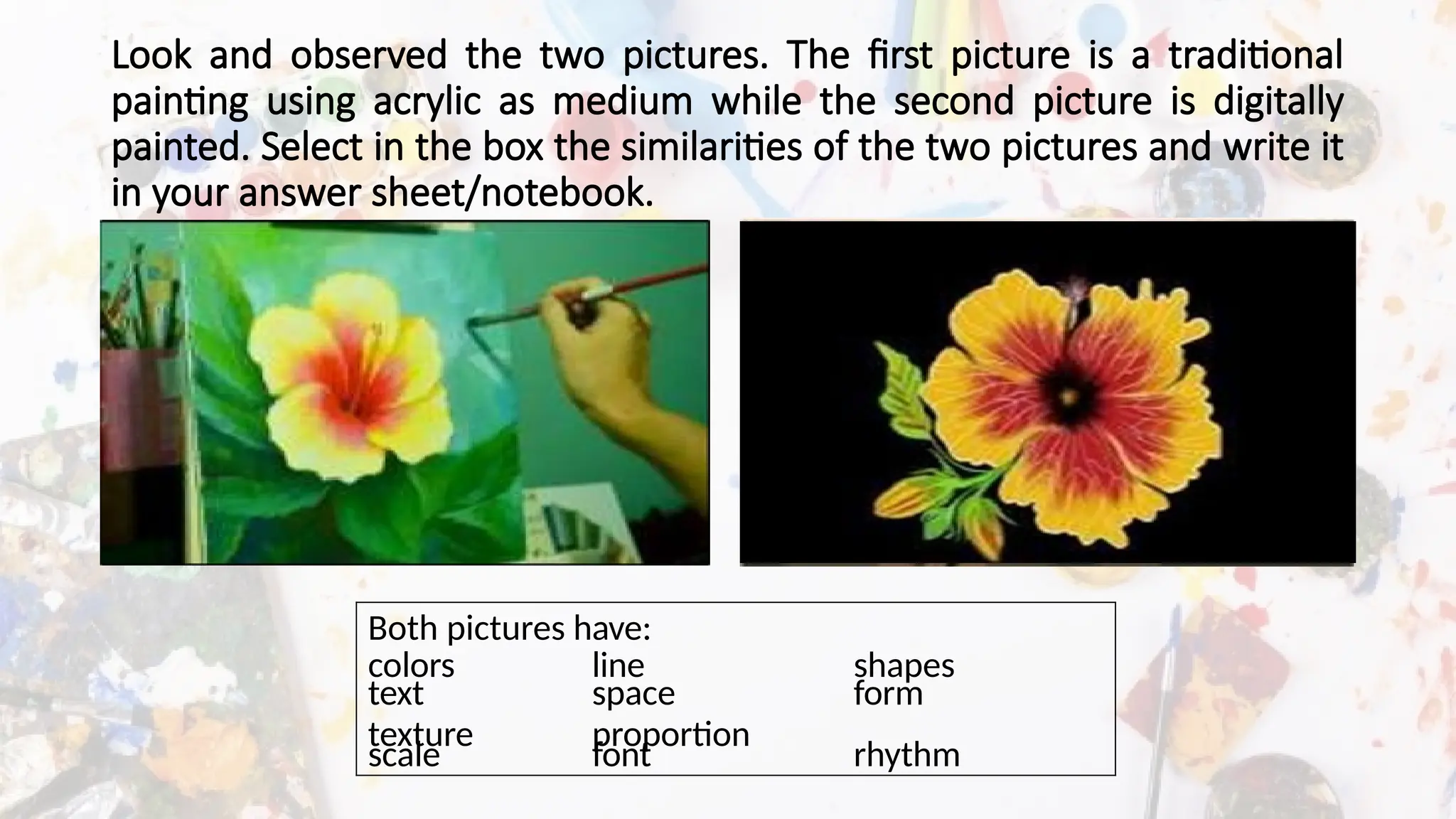 Arts grade 6_Digital painting topic for learning | PPTX