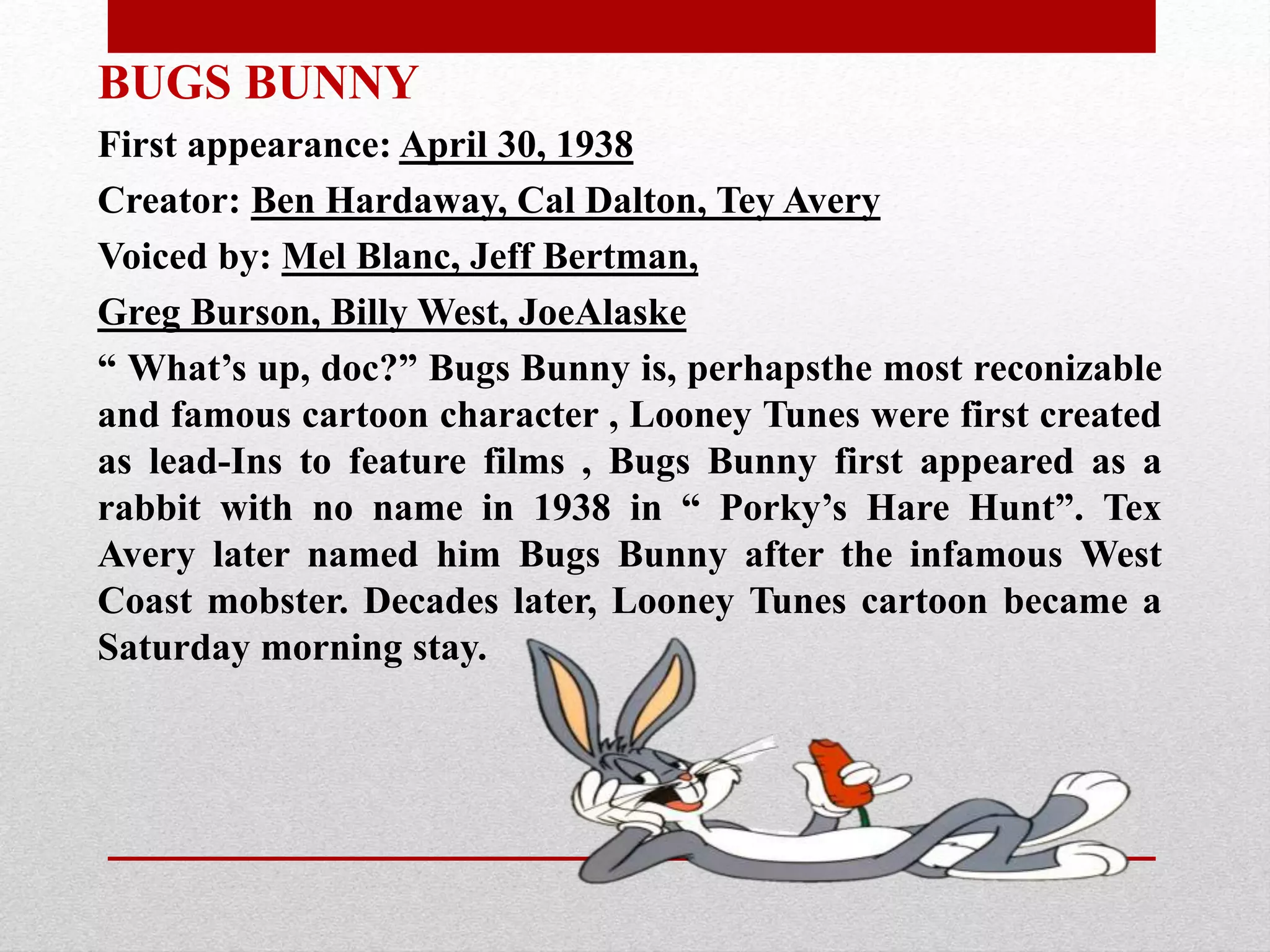 TYPES OF CARTOON! eXAMPLES | PPTX