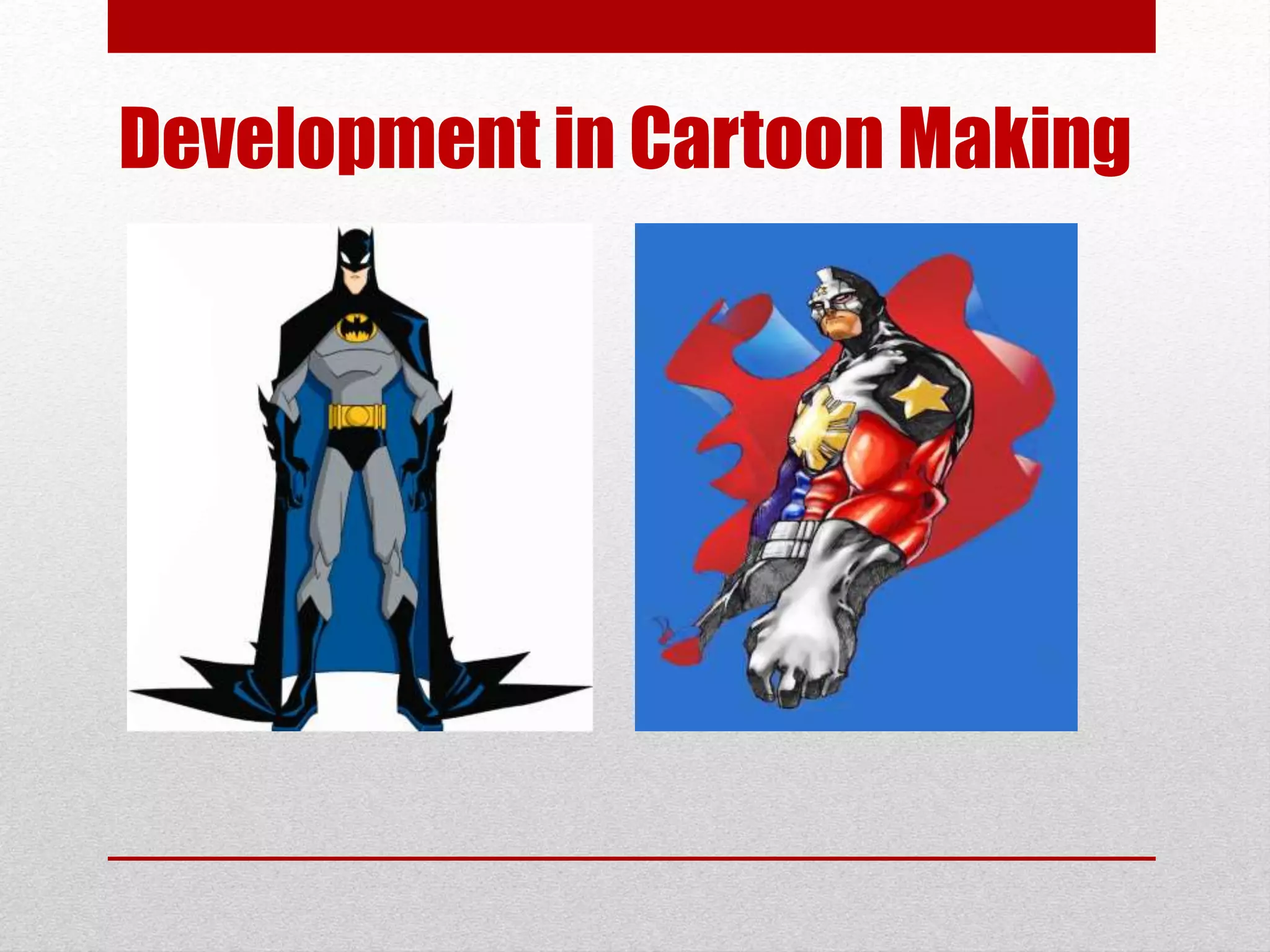 TYPES OF CARTOON! eXAMPLES | PPTX
