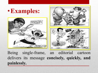 TYPES OF CARTOON! eXAMPLES | PPTX