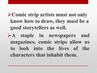 TYPES OF CARTOON! eXAMPLES | PPTX