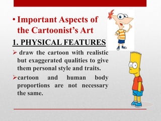TYPES OF CARTOON! eXAMPLES | PPTX