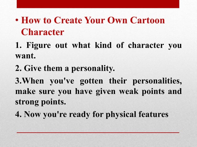 TYPES OF CARTOON! eXAMPLES | PPTX