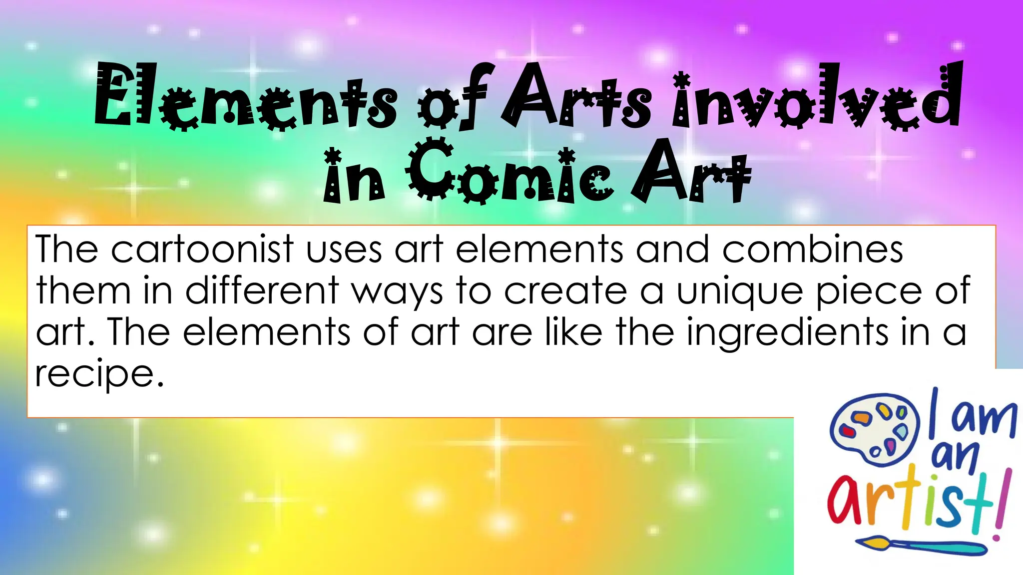 ELEMENTS OF COMIC ART MAPEH 6 QUARTER 2 WEEK 6 | PPTX