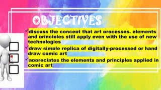 ELEMENTS OF COMIC ART MAPEH 6 QUARTER 2 WEEK 6 | PPTX