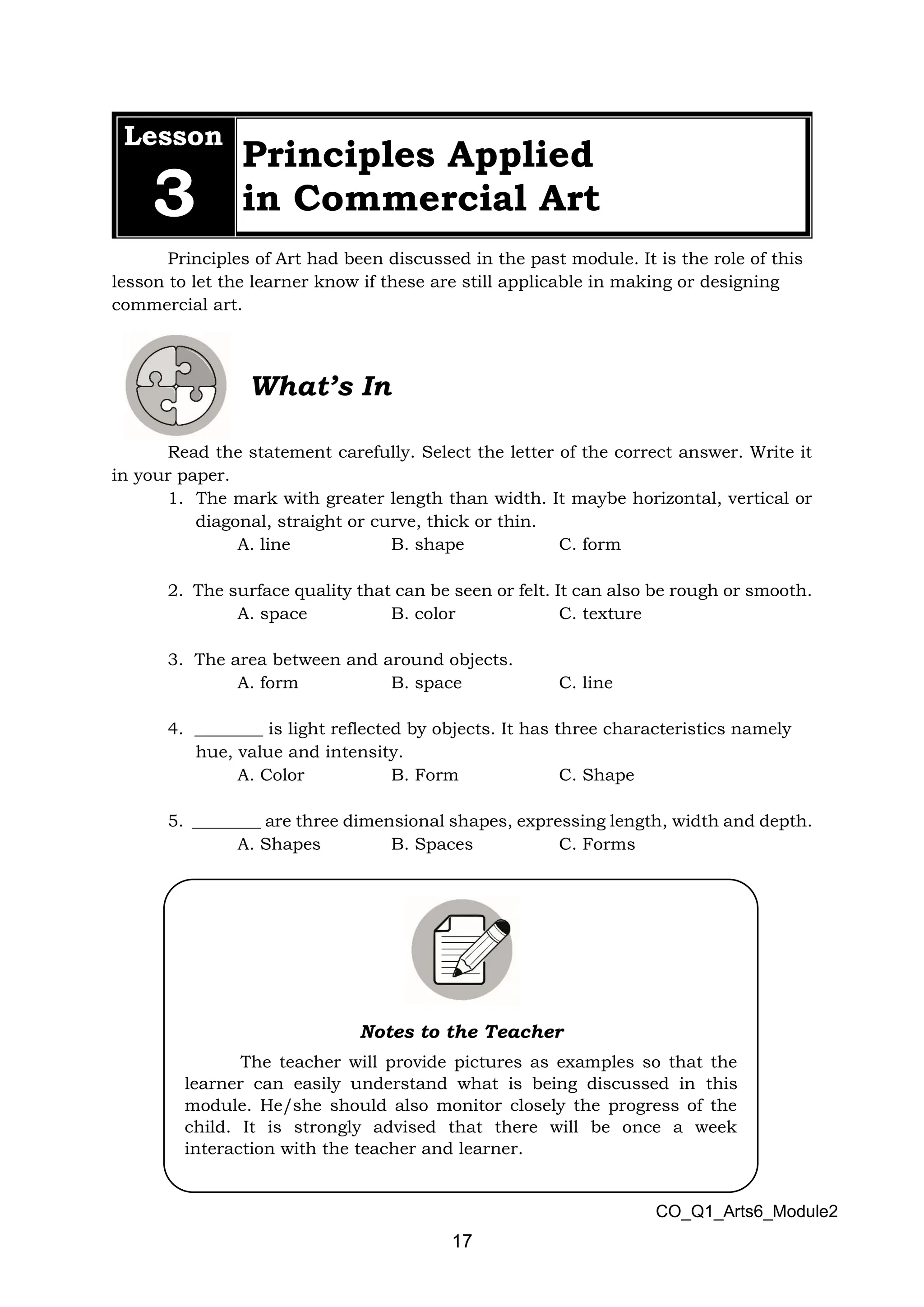 Arts6_q1_mod2_elements and principles applied in commercial art_v2.pdf
