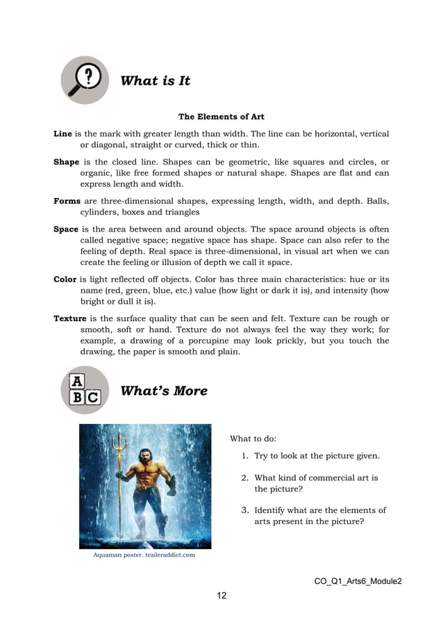 Arts6_q1_mod2_elements and principles applied in commercial art_v2.pdf ...