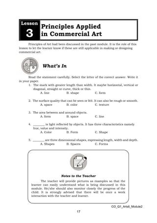 Arts6_q1_mod2_elements and principles applied in commercial art_v2.pdf