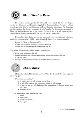 Arts6_q1_mod2_elements and principles applied in commercial art_v2.pdf