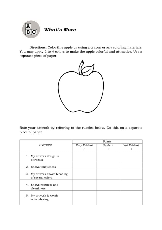 Arts6_Q3_Mod1_Elements and Principles of Art Applied in New Design.pdf | Drawing and Sketching ...