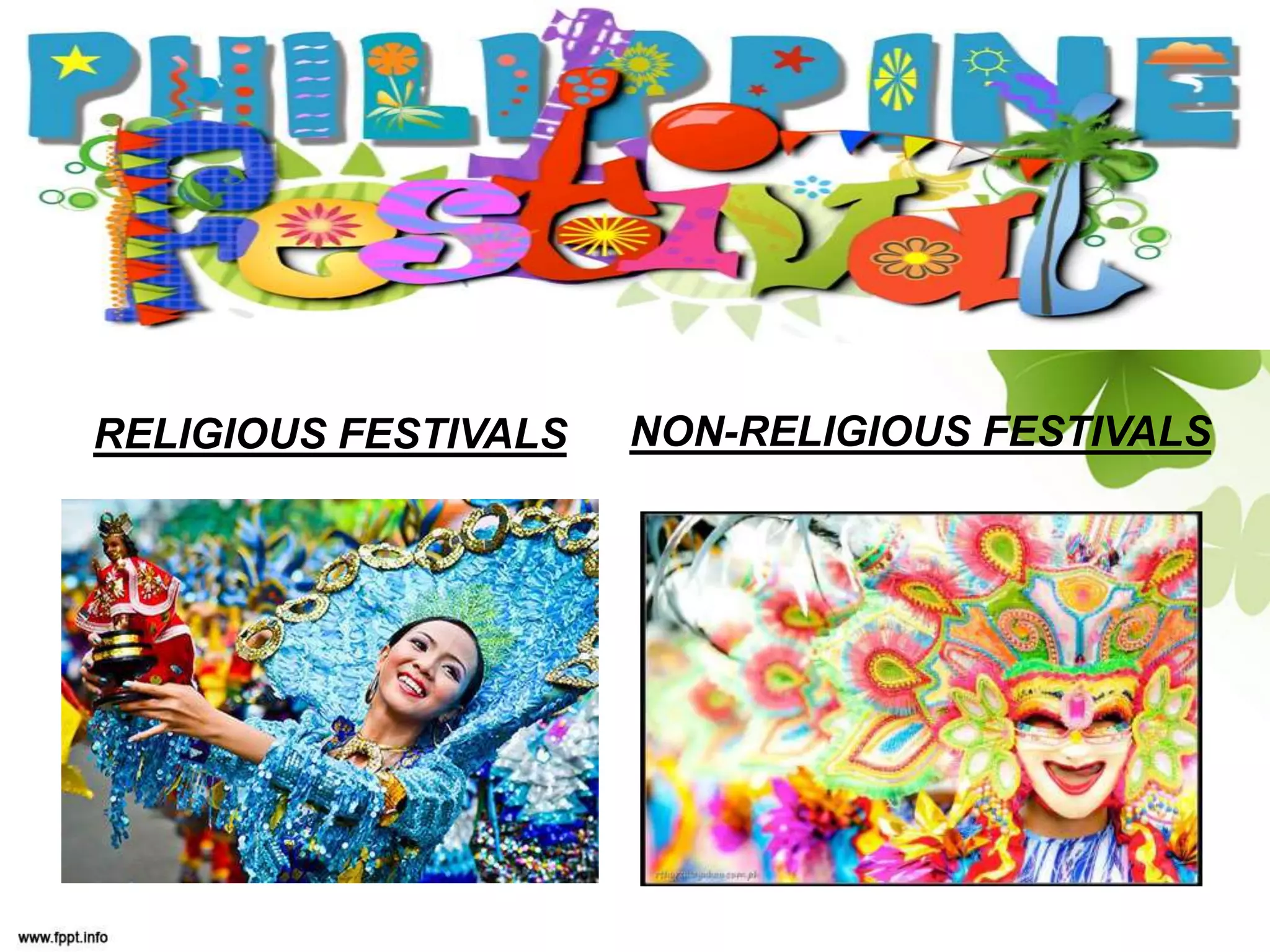 Philippine Festivals and Theatrical Forms | PPT