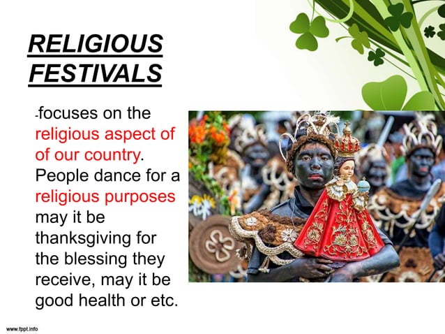 Philippine Festivals and Theatrical Forms | PPT | National & Civic ...