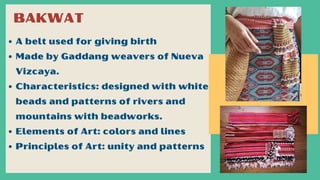 ARTS7_Q1_L1_ARTS AND CRAFTS OF THE ILOCOS REGION AND CORDILLERA ...