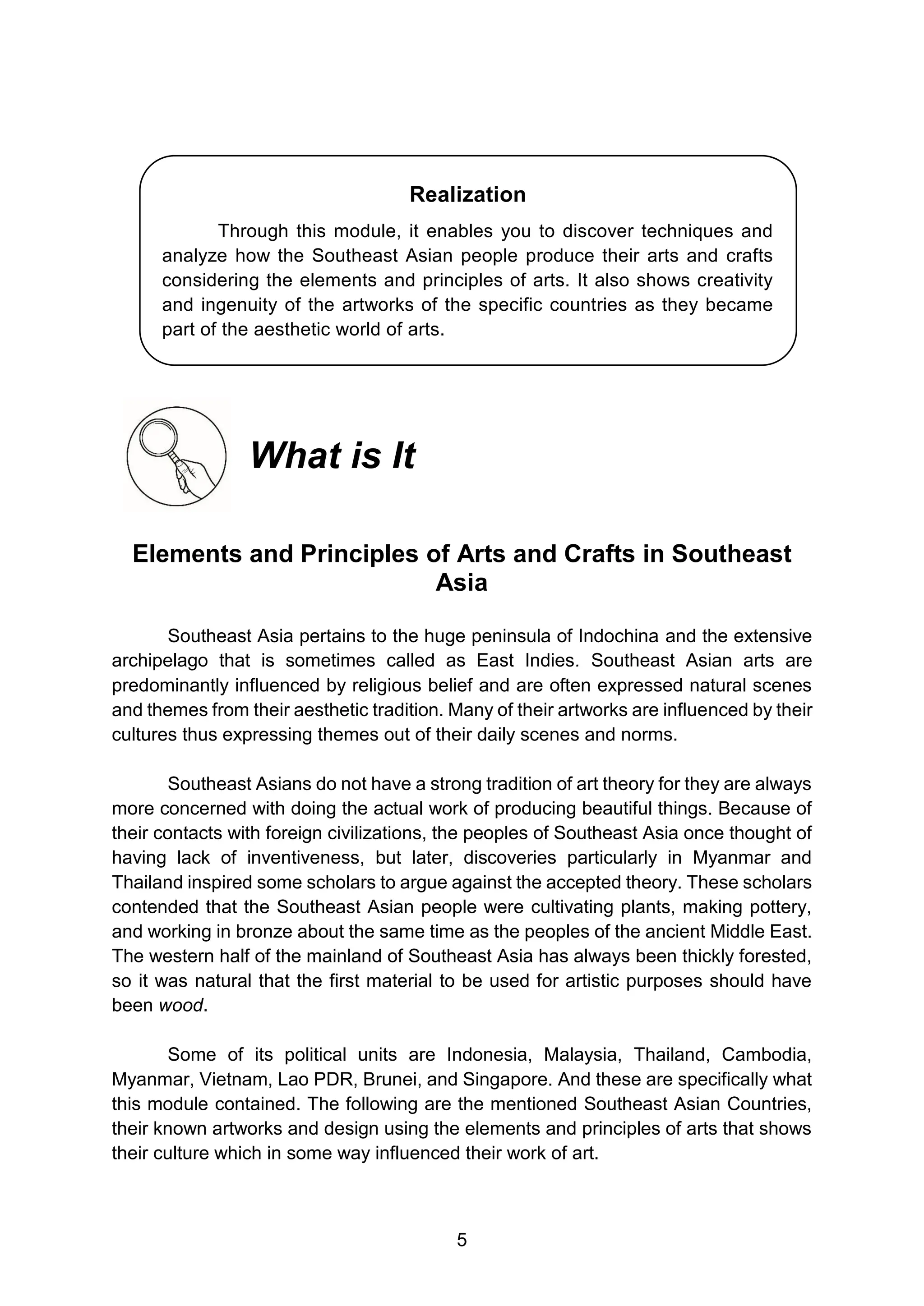 arts8_q1_mod1_elements and principles of art and crafts in southeast ...